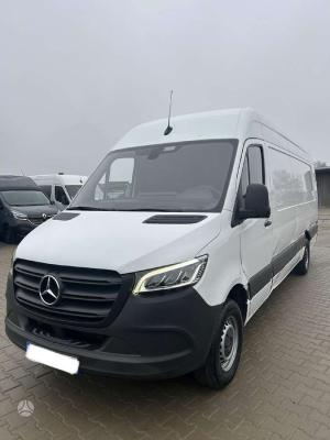 White Mercedes-Benz Sprinter 2023 in Kaunas, with an engine capacity of 2.00 L and mileage of 340 thousand km for 17800 €, photo 2 on AUTOMOTO.COM.LV