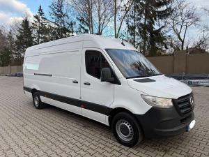 White Mercedes-Benz Sprinter 2023 in Kaunas, with an engine capacity of 2.00 L and mileage of 550 thousand km for 16850 €, photo  on AUTOMOTO.COM.LV