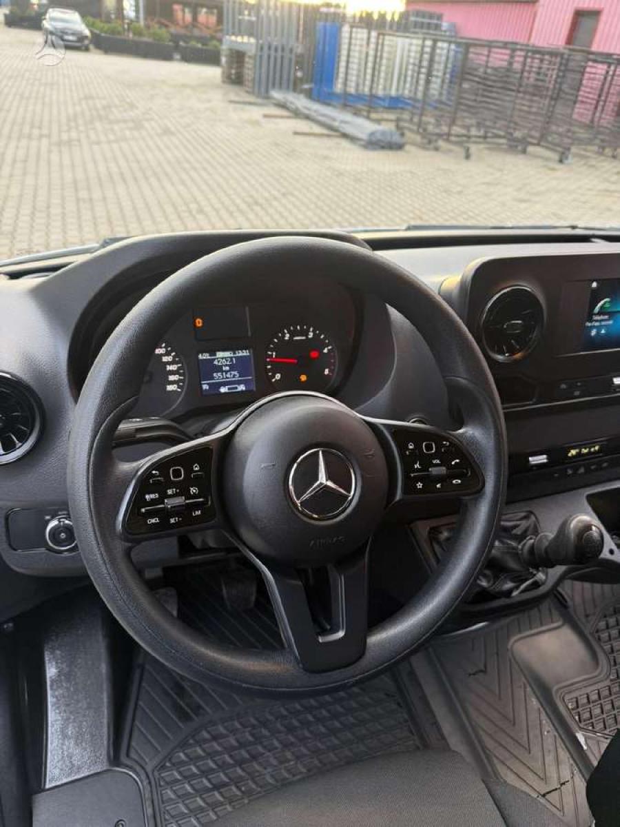 Balts Mercedes-Benz Sprinter 2023 Kauņa, ar dzinēja tilpumu 2.00 L un nobraukumu 550 tūkst. km par 16850 €, foto 13 vietnē AUTOMOTO.COM.LV