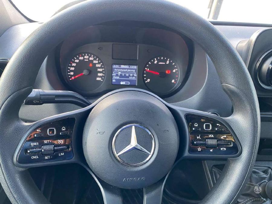 White Mercedes-Benz Sprinter 2023 in Panevezys, with an engine capacity of 1.95 L and mileage of 400 thousand km for 15900 €, photo 8 on AUTOMOTO.COM.LV