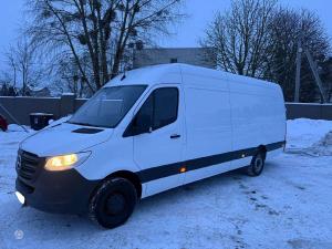White Mercedes-Benz Sprinter 2023 in Kaunas, with an engine capacity of 2.00 L and mileage of 380 thousand km for 18900 €, photo 2 on AUTOMOTO.COM.LV