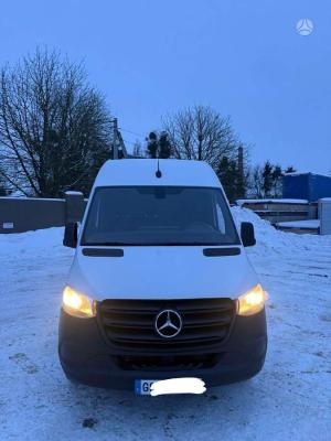 White Mercedes-Benz Sprinter 2023 in Kaunas, with an engine capacity of 2.00 L and mileage of 380 thousand km for 18900 €, photo 14 on AUTOMOTO.COM.LV