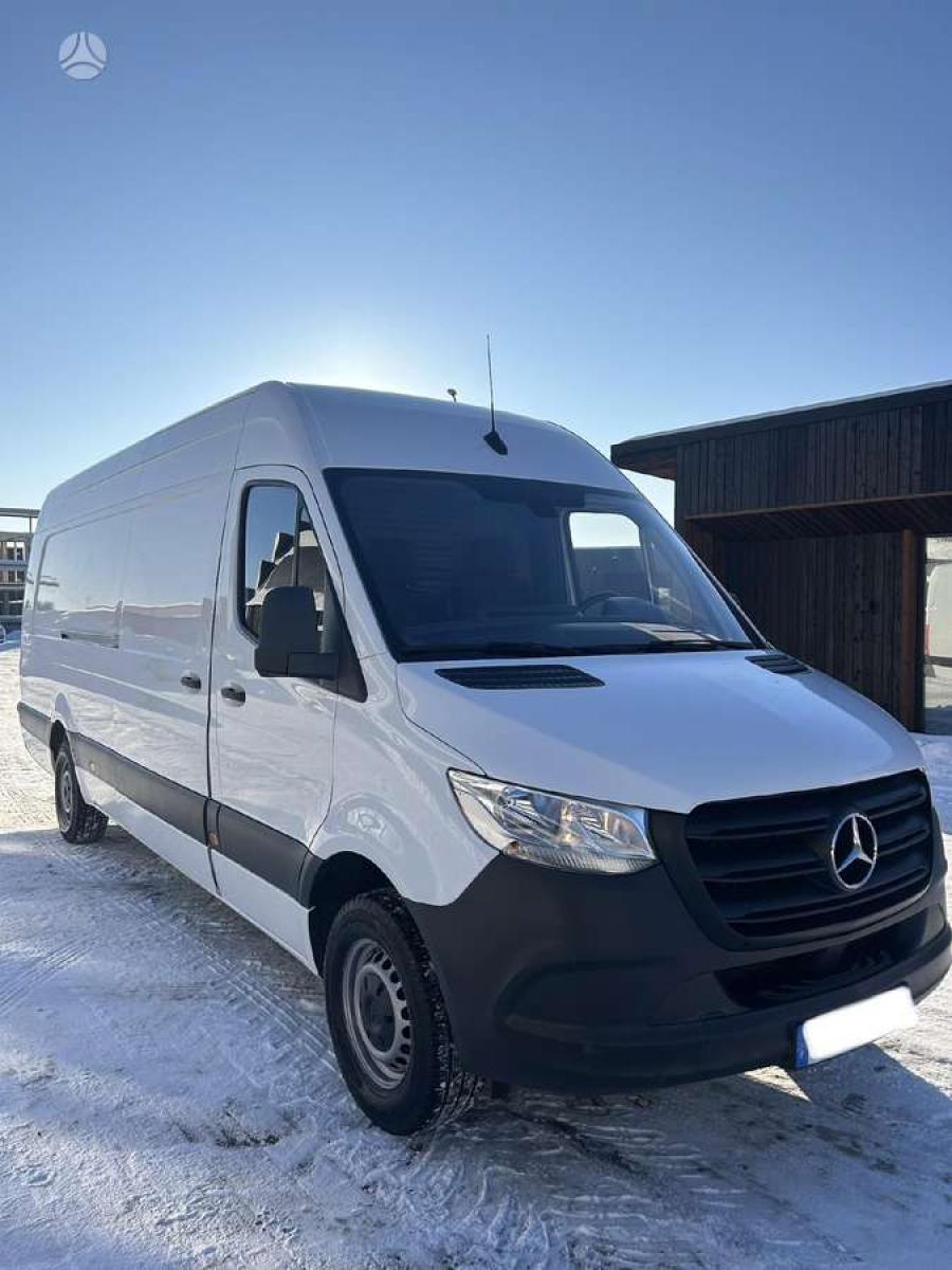 Balts Mercedes-Benz Sprinter 2023 Kauņa, ar dzinēja tilpumu 2.00 L un nobraukumu 225 tūkst. km par 16950 €, foto 3 vietnē AUTOMOTO.COM.LV
