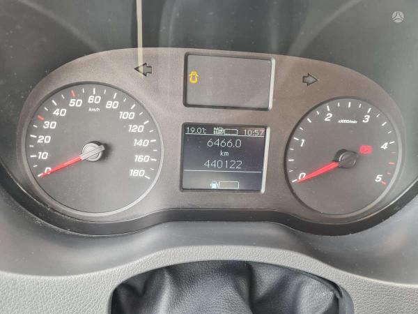 White Mercedes-Benz Sprinter 2023 in Vilnius, with an engine capacity of 1.95 L and mileage of 440 thousand km for 10890 €, photo 4 on AUTOMOTO.COM.LV