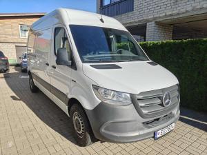 Balts Mercedes-Benz Sprinter 2023 Kauņa, ar dzinēja tilpumu 0.00 L un nobraukumu 25 tūkst. km par 21780 €, foto  vietnē AUTOMOTO.COM.LV