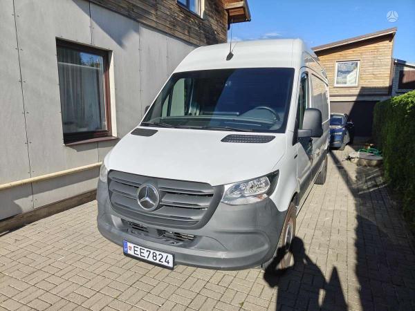 Balts Mercedes-Benz Sprinter 2023 Kauņa, ar dzinēja tilpumu 0.00 L un nobraukumu 25 tūkst. km par 21780 €, foto 2 vietnē AUTOMOTO.COM.LV