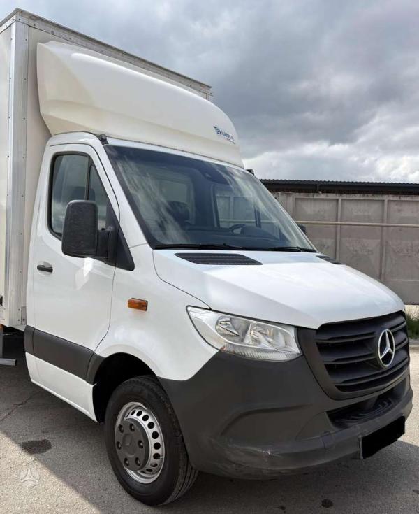 Balts Mercedes-Benz Sprinter 2023 Kauņa, ar dzinēja tilpumu 1.95 L un nobraukumu 160 tūkst. km par 19500 €, foto 2 vietnē AUTOMOTO.COM.LV