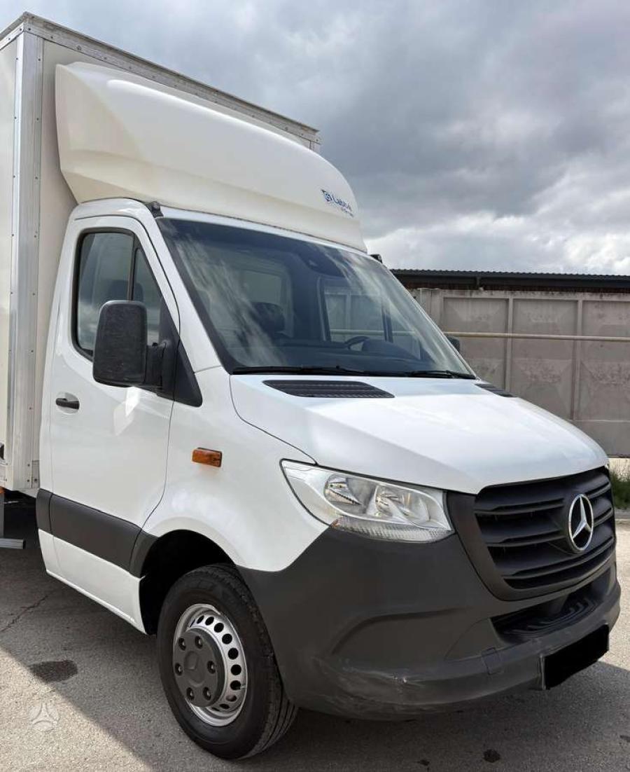 Balts Mercedes-Benz Sprinter 2023 Kauņa, ar dzinēja tilpumu 1.95 L un nobraukumu 160 tūkst. km par 19500 €, foto 3 vietnē AUTOMOTO.COM.LV