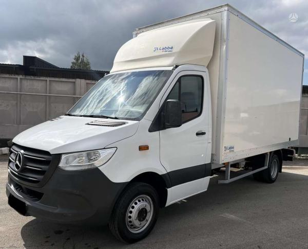 White Mercedes-Benz Sprinter 2023 in Kaunas, with an engine capacity of 1.95 L and mileage of 160 thousand km for 19500 €, photo 5 on AUTOMOTO.COM.LV