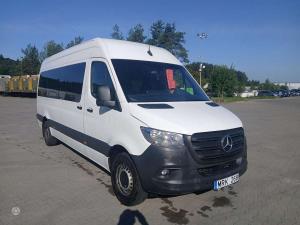 Balts Mercedes-Benz Sprinter 2023 Viļņa, ar dzinēja tilpumu 1.95 L un nobraukumu 439 tūkst. km par 27104 €, foto  vietnē AUTOMOTO.COM.LV