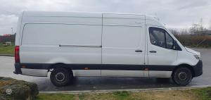 White Mercedes-Benz Sprinter 2023 in Taurage, with an engine capacity of 2.00 L and mileage of 207 thousand km for 16900 €, photo 10 on AUTOMOTO.COM.LV