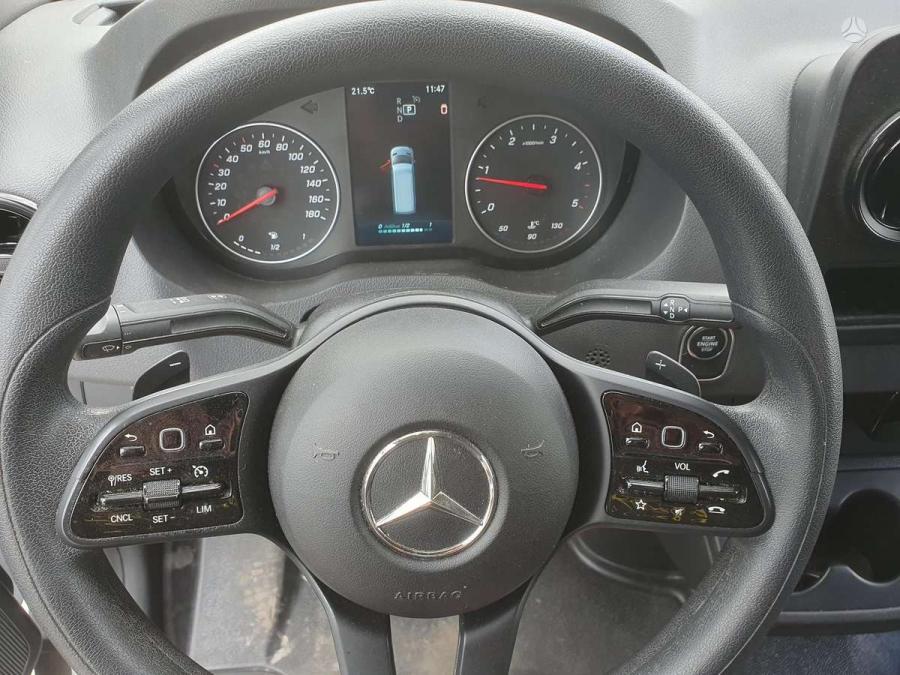 White Mercedes-Benz Sprinter 2023 in Taurage, with an engine capacity of 2.00 L and mileage of 207 thousand km for 16900 €, photo 46 on AUTOMOTO.COM.LV