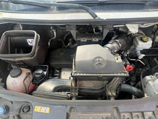 White Mercedes-Benz Sprinter 2023 in Kaunas, with an engine capacity of 2.00 L and mileage of 409 thousand km for 11980 €, photo 7 on AUTOMOTO.COM.LV