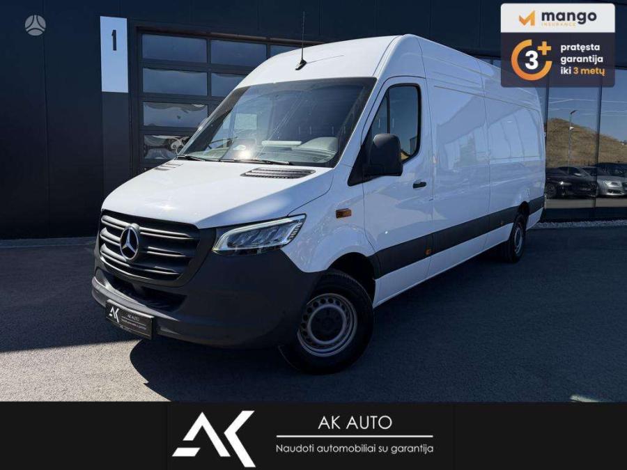 White Mercedes-Benz Sprinter 2024 in Kaunas, with an engine capacity of 1.95 L and mileage of 30 thousand km for 39900 €, photo 1 on AUTOMOTO.COM.LV