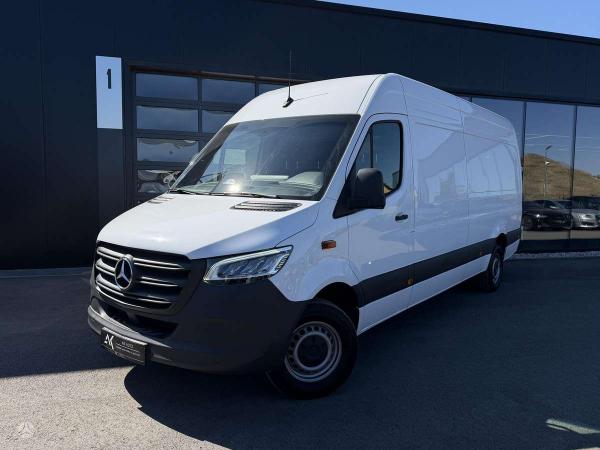 White Mercedes-Benz Sprinter 2024 in Kaunas, with an engine capacity of 1.95 L and mileage of 30 thousand km for 39900 €, photo 2 on AUTOMOTO.COM.LV