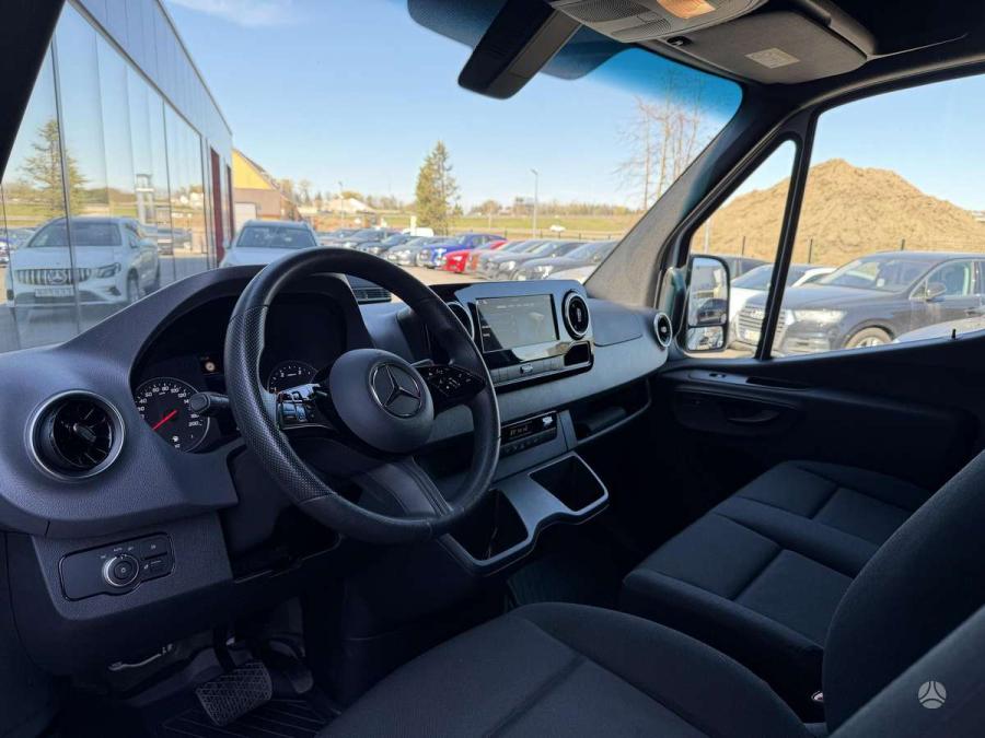White Mercedes-Benz Sprinter 2024 in Kaunas, with an engine capacity of 1.95 L and mileage of 30 thousand km for 39900 €, photo 14 on AUTOMOTO.COM.LV