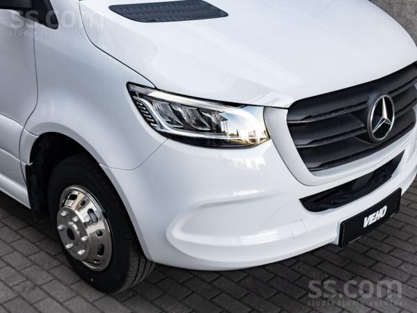White Mercedes-Benz Sprinter 2025 in Riga, with an engine capacity of 2.00 L and mileage of 280 thousand km for 109900 €, photo 3 on AUTOMOTO.COM.LV