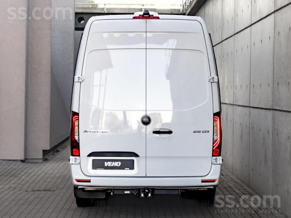 White Mercedes-Benz Sprinter 2025 in Riga, with an engine capacity of 2.00 L and mileage of 280 thousand km for 109900 €, photo 5 on AUTOMOTO.COM.LV