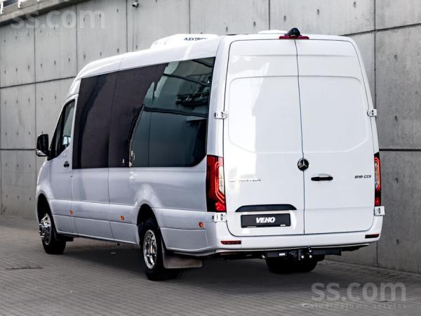 White Mercedes-Benz Sprinter 2025 in Riga, with an engine capacity of 2.00 L and mileage of 280 thousand km for 109900 €, photo 6 on AUTOMOTO.COM.LV