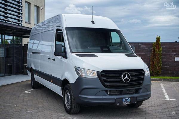 White Mercedes-Benz Sprinter 2025 in Kaunas, with an engine capacity of 2.00 L and mileage of 215 thousand km for 30250 €, photo 2 on AUTOMOTO.COM.LV