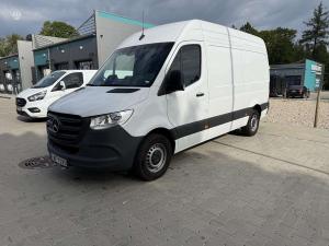 White Mercedes-Benz Sprinter 2025 in Vilnius, with an engine capacity of 2.00 L and mileage of 7 thousand km for 41000 €, photo  on AUTOMOTO.COM.LV