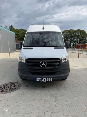 White Mercedes-Benz Sprinter 2025 in Vilnius, with an engine capacity of 2.00 L and mileage of 7 thousand km for 41000 €, photo 3 on AUTOMOTO.COM.LV