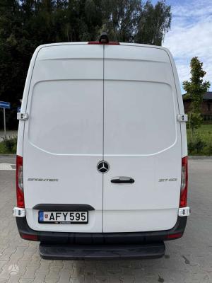 White Mercedes-Benz Sprinter 2025 in Vilnius, with an engine capacity of 2.00 L and mileage of 7 thousand km for 41000 €, photo 9 on AUTOMOTO.COM.LV