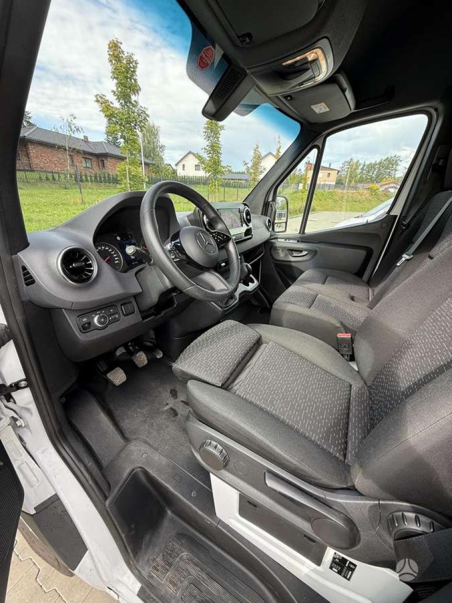 White Mercedes-Benz Sprinter 2025 in Vilnius, with an engine capacity of 2.00 L and mileage of 7 thousand km for 41000 €, photo 18 on AUTOMOTO.COM.LV