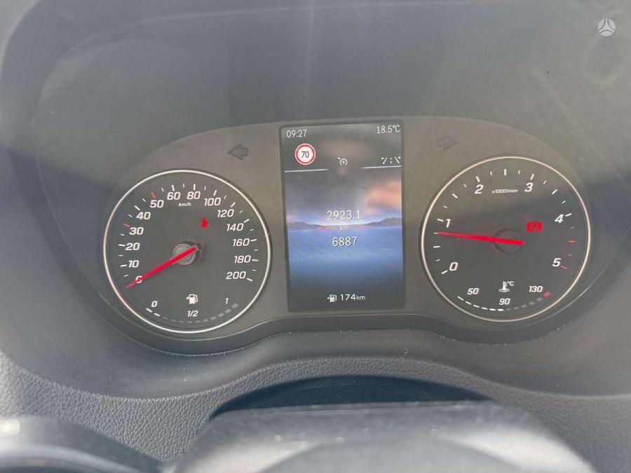White Mercedes-Benz Sprinter 2025 in Vilnius, with an engine capacity of 2.00 L and mileage of 7 thousand km for 41000 €, photo 24 on AUTOMOTO.COM.LV
