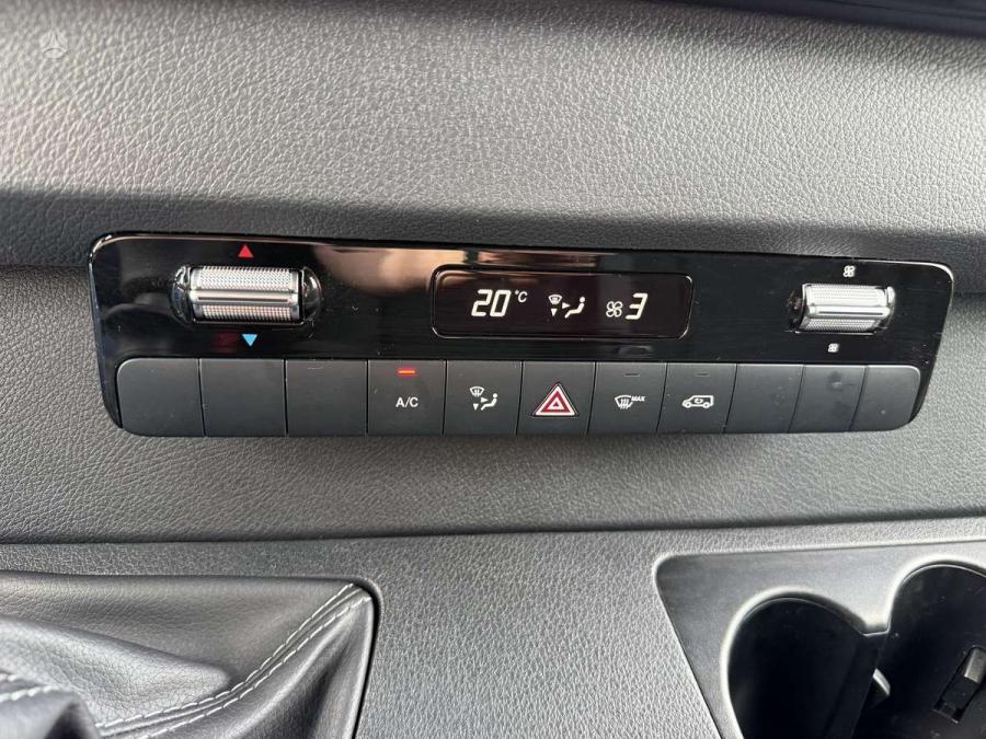 White Mercedes-Benz Sprinter 2025 in Vilnius, with an engine capacity of 2.00 L and mileage of 7 thousand km for 41000 €, photo 25 on AUTOMOTO.COM.LV