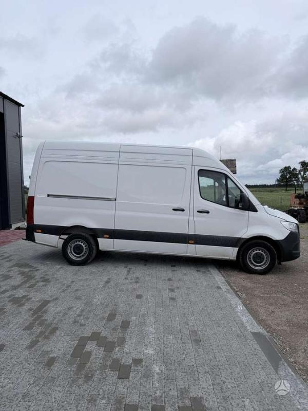 White Mercedes-Benz Sprinter 2025 in Kaunas, with an engine capacity of 1.95 L and mileage of 11 thousand km for 40900 €, photo 4 on AUTOMOTO.COM.LV
