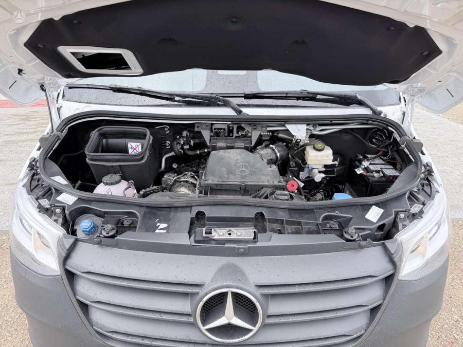 White Mercedes-Benz Sprinter 2025 in Kaunas, with an engine capacity of 1.95 L and mileage of 11 thousand km for 40900 €, photo 9 on AUTOMOTO.COM.LV