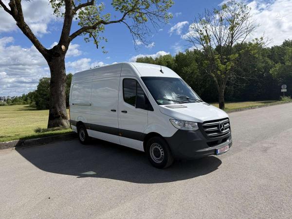 White Mercedes-Benz Sprinter 2025 in Kaunas, with an engine capacity of 1.95 L and mileage of 11 thousand km for 40900 €, photo 9 on AUTOMOTO.COM.LV