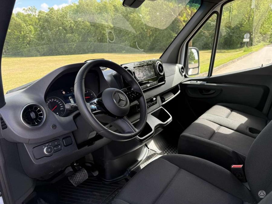 White Mercedes-Benz Sprinter 2025 in Kaunas, with an engine capacity of 1.95 L and mileage of 11 thousand km for 40900 €, photo 18 on AUTOMOTO.COM.LV