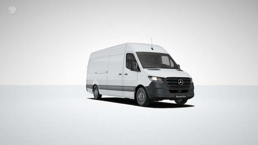 Balts Mercedes-Benz Sprinter 2026 Kauņa, ar dzinēja tilpumu 1.95 L un nobraukumu 0 tūkst. km par 52264 €, foto 1 vietnē AUTOMOTO.COM.LV
