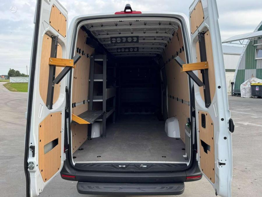 White Mercedes-Benz Sprinter 2026 in Kaunas, with an engine capacity of 2.00 L and mileage of 3 thousand km for 42350 €, photo 13 on AUTOMOTO.COM.LV