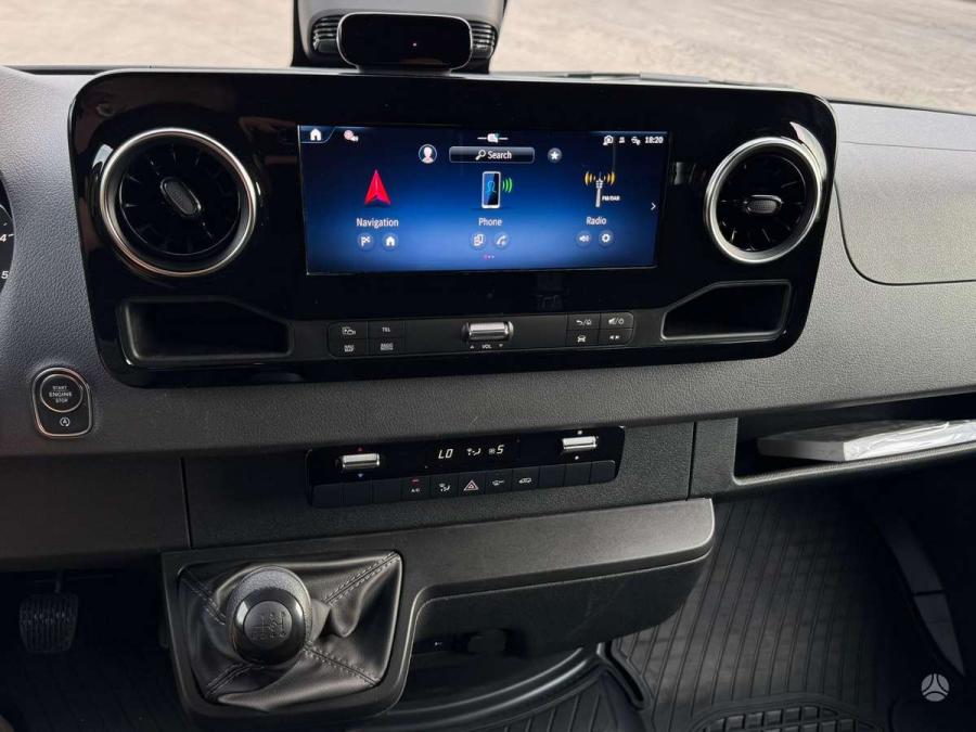 White Mercedes-Benz Sprinter 2026 in Kaunas, with an engine capacity of 2.00 L and mileage of 3 thousand km for 42350 €, photo 14 on AUTOMOTO.COM.LV