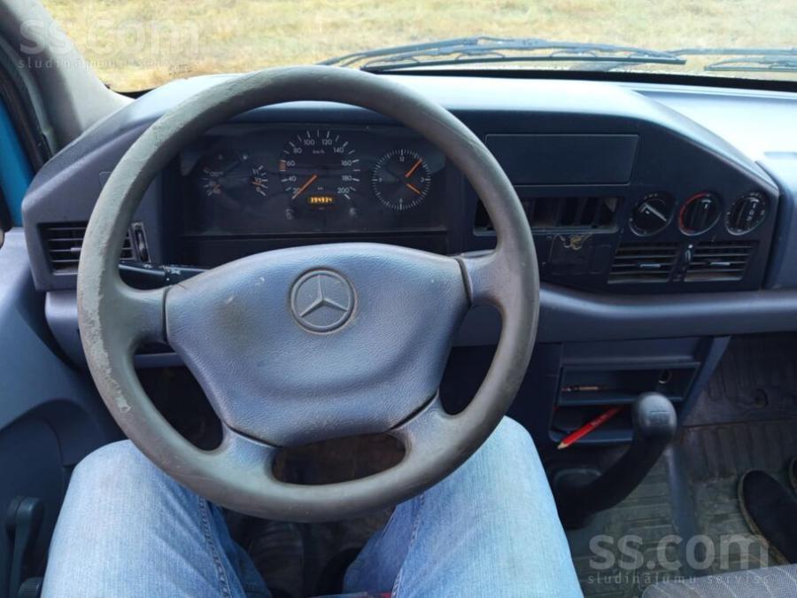 White Mercedes-Benz Sprinter 1997 in Balvi, with an engine capacity of 2.30 L and mileage of 400 thousand km for 2500 €, photo 15 on AUTOMOTO.COM.LV