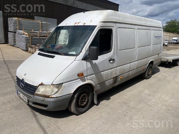 White Mercedes-Benz Sprinter 2000 in Riga, with an engine capacity of 2.20 L and mileage of 0 thousand km for 2500 €, photo 2 on AUTOMOTO.COM.LV
