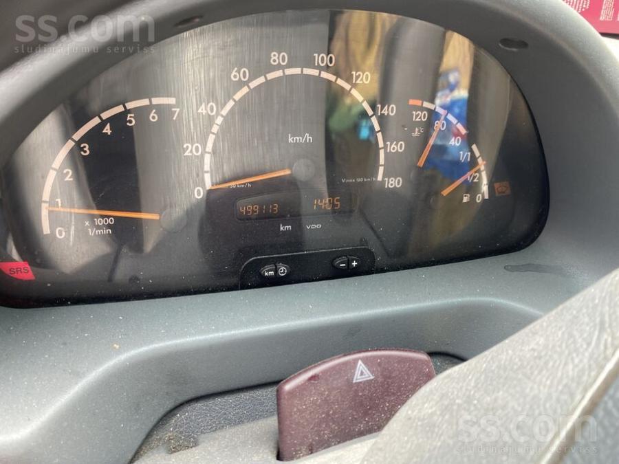 White Mercedes-Benz Sprinter 2000 in Riga, with an engine capacity of 2.20 L and mileage of 0 thousand km for 2500 €, photo 6 on AUTOMOTO.COM.LV