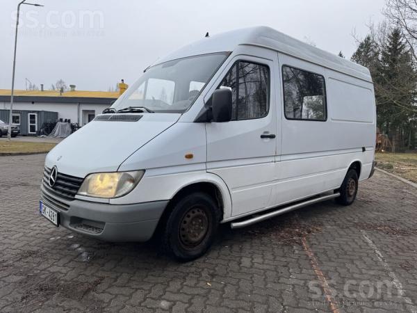 Balts Mercedes-Benz Sprinter 2000 Valmiera, ar dzinēja tilpumu 2.20 L un nobraukumu 253 tūkst. km par 3000 €, foto 3 vietnē AUTOMOTO.COM.LV