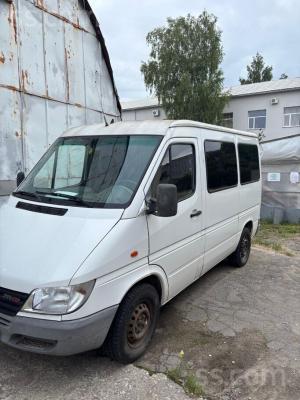 Белый Мерседес Спринтер 2000 в Рига, объемом двигателя 2.20 л и пробегом 354 тыс. км за 3200 €, фото 4 на AUTOMOTO.COM.LV