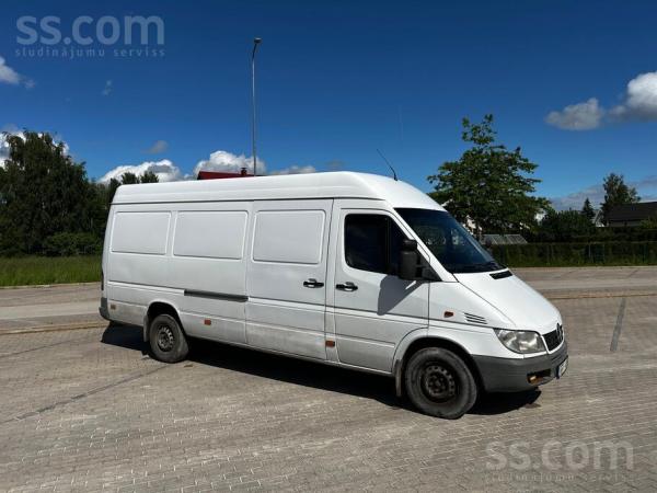 Balts Mercedes-Benz Sprinter 2000 Rīga, ar dzinēja tilpumu 2.20 L un nobraukumu 0 tūkst. km par 3700 €, foto 3 vietnē AUTOMOTO.COM.LV