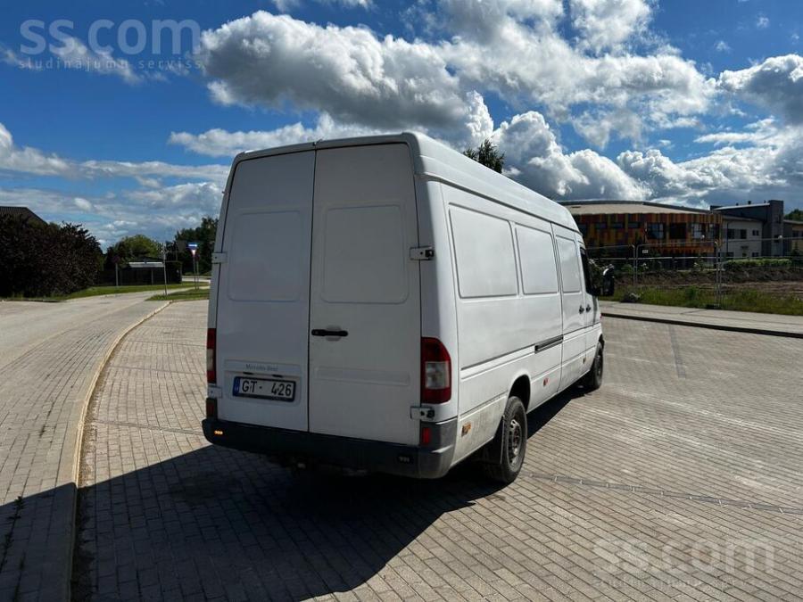 Белый Мерседес Спринтер 2000 в Рига, объемом двигателя 2.20 л и пробегом 0 тыс. км за 3700 €, фото 6 на AUTOMOTO.COM.LV