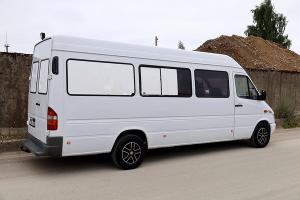 Белый Мерседес Спринтер 2001 в Таллин, объемом двигателя 2.10 л и пробегом 337 тыс. км за 2499 €, фото 4 на AUTOMOTO.COM.LV