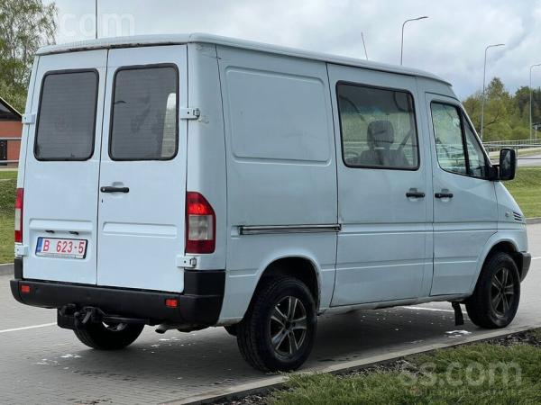 White Mercedes-Benz Sprinter 2002 in Rezekne, with an engine capacity of 2.20 L and mileage of 0 thousand km for 2700 €, photo 3 on AUTOMOTO.COM.LV