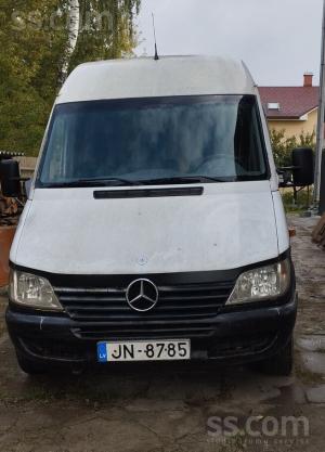 Balts Mercedes-Benz Sprinter 2002 Daugavpils, ar dzinēja tilpumu 2.60 L un nobraukumu 313 tūkst. km par 3450 €, foto 1 vietnē AUTOMOTO.COM.LV