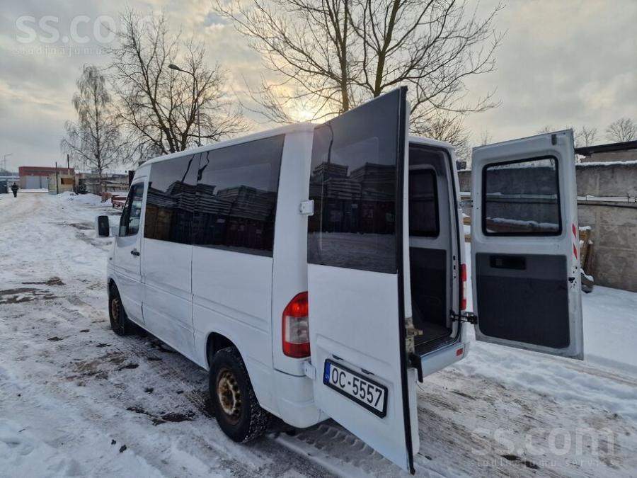 Balts Mercedes-Benz Sprinter 2003 Rīga, ar dzinēja tilpumu 2.20 L un nobraukumu 282 tūkst. km par 4500 €, foto 11 vietnē AUTOMOTO.COM.LV