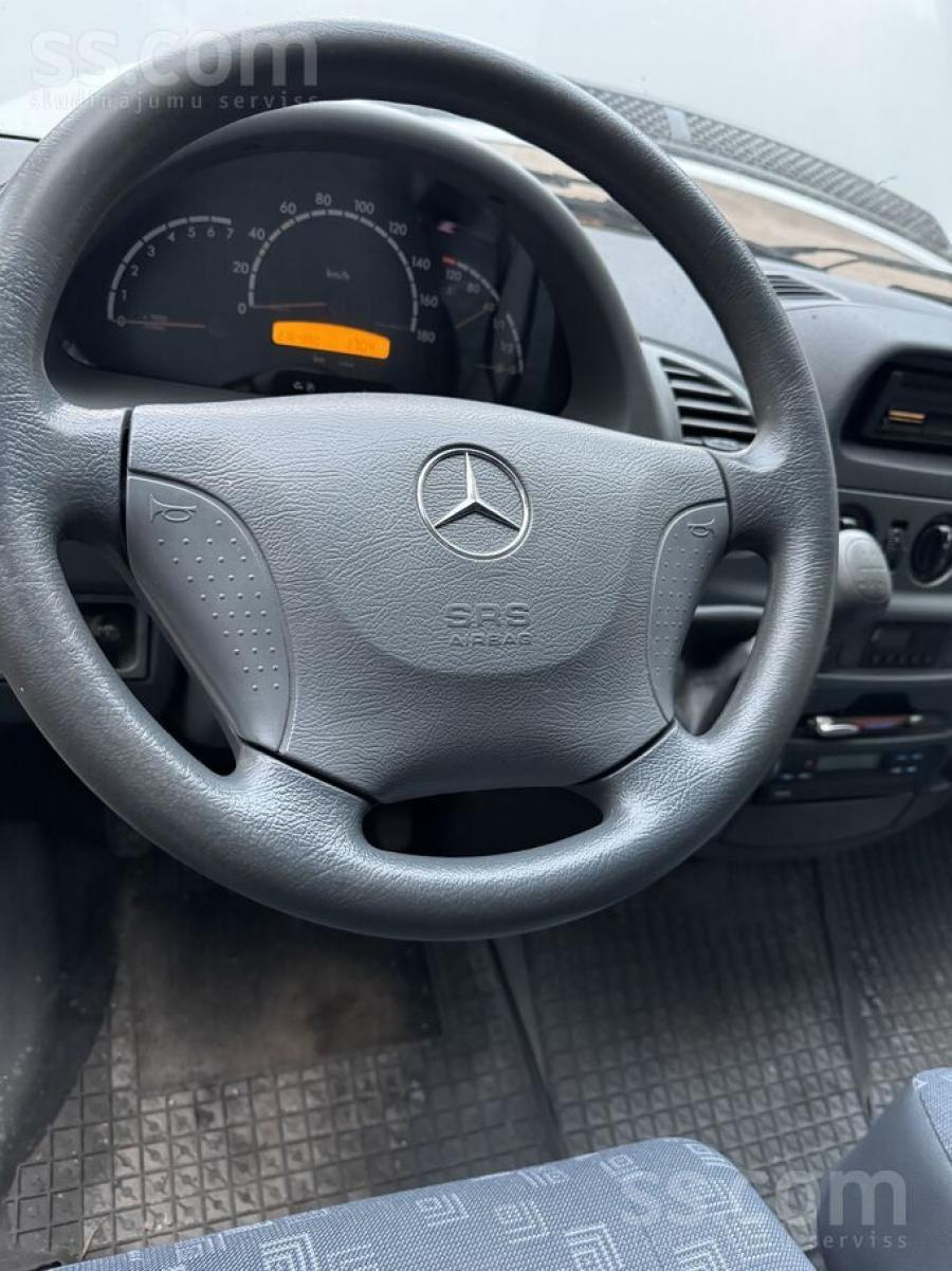 White Mercedes-Benz Sprinter 2003 in Riga, with an engine capacity of 2.20 L and mileage of 216 thousand km for 2990 €, photo 1 on AUTOMOTO.COM.LV