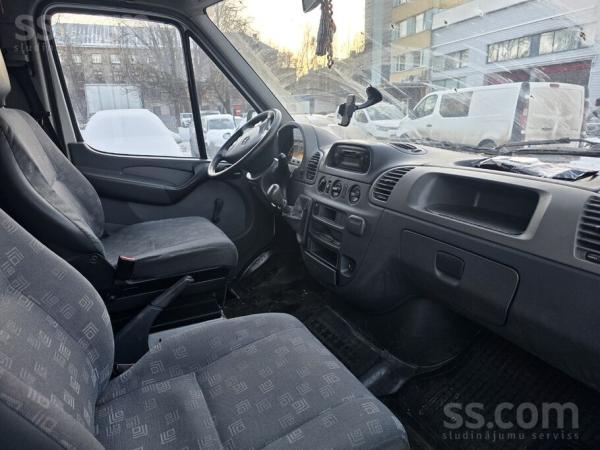 White Mercedes-Benz Sprinter 2003 in Riga, with an engine capacity of 2.20 L and mileage of 414 thousand km for 4200 €, photo 8 on AUTOMOTO.COM.LV
